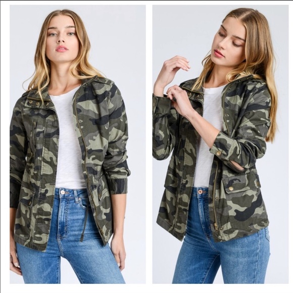 Love Tree | Jackets & Coats | Bestseller Love Tree Brand Camo Jacket ...